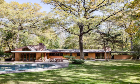 Los fabulosos interiores de las Casas de la Pradera de Frank Lloyd Wright