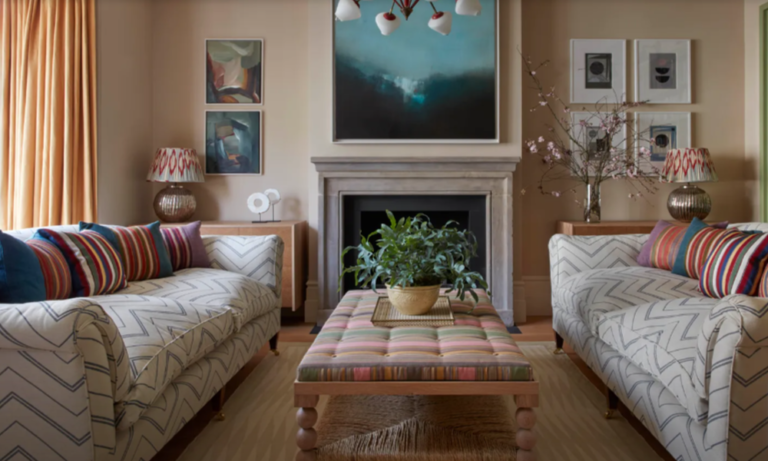 Mira cómo Kate Guinness rediseñó esta casa en Notting Hill